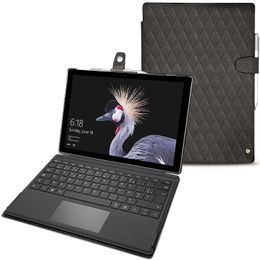 Noreve Lederschutzhülle (Surface Pro (2017)), Tablet Hülle, Grau