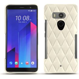 Noreve Lederschutzhülle (HTC U11+), Smartphone Hülle, Weiss