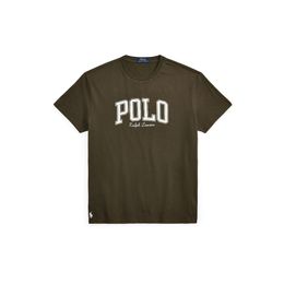 Polo Ralph Lauren T-Shirt Herren Gr&ouml;&szlig;e XS oliv / wei&szlig;