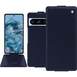 Noreve Lederschutzhülle vertikal (Google Pixel 8 Pro), Smartphone Hülle, Violett