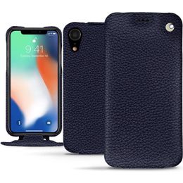 Noreve Lederschutzhülle vertikal (Apple iPhone XR), Smartphone Hülle, Violett