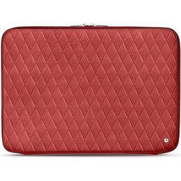 Noreve Lederhülle, Notebooktasche, Rot