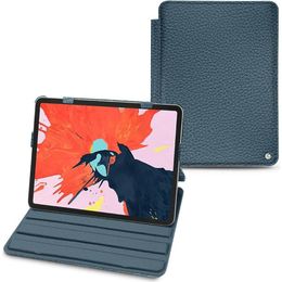 Noreve Lederschutzhülle horizontal (iPad Air 2022 (5. Gen), iPad Air 2020 (4. Gen)), Tablet Hülle, Blau