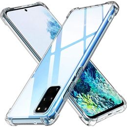 Screenguard Samsung Galaxy S20+ Crystal Soft Airbag Bumper (Samsung Galaxy S20+), Smartphone Hülle, Transparent