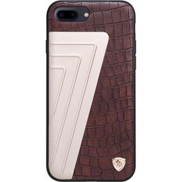 Nillkin Hybrid Series (Apple iPhone 7 Plus, Apple iPhone 8 Plus), Smartphone Hülle, Braun