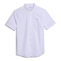 Farah Button Up Shirt 'Brewer' male White size XS