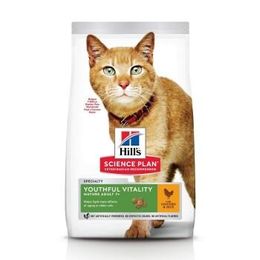 Hill's Hill's Science Plan Trockenfutter Katze, Mature Adult, Senior Vitality, mit Huhn 1,5 kg