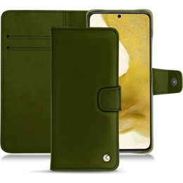 Noreve Lederschutzhülle Wallet (Samsung Galaxy S22), Smartphone Hülle, Grün