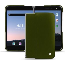 Noreve Lederschutzhülle (Microsoft Surface Duo 2), Smartphone Hülle, Grün