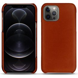 Noreve Lederschutzhülle (Apple iPhone 12 Pro Max), Smartphone Hülle, Orange