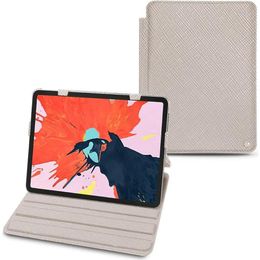 Noreve Lederschutzhülle horizontal (iPad Air 2022 (5. Gen), iPad Air 2020 (4. Gen)), Tablet Hülle, Beige