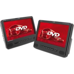 Caliber Kopfstützen DVDPlayer Monitoren (Tragbarer DVD-Player), Bluray Player + DVD Player, Schwarz