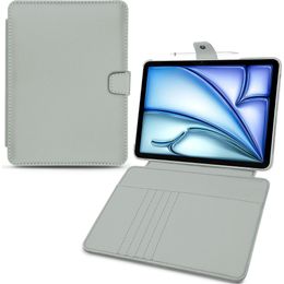 Noreve Lederschutzhülle Wallet (iPad Air 2020 (4. Gen), iPad Air 2022 (5. Gen)), Tablet Hülle, Grau