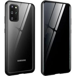 MU Classic 360 Grad Hülle mit Magnet-Technologie (Samsung Galaxy S20+), Smartphone Hülle, Schwarz