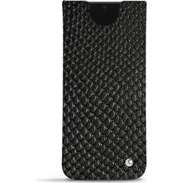 Noreve Lederschutzhülle (Samsung Galaxy S23 Ultra), Smartphone Hülle, Schwarz