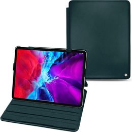 Noreve Lederschutzhülle horizontal (iPad Pro 12.9 2020 (4. Gen)), Tablet Hülle, Blau