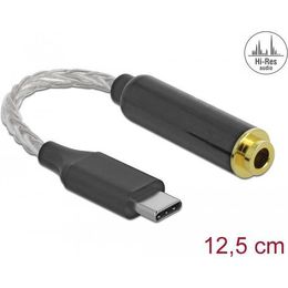 Delock Audio-Adapter (Klinkenadapter), Audio Adapter, Schwarz
