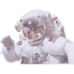 Nasa, Sticker, Ride with Astronaut Fenstersticker Astronaut
