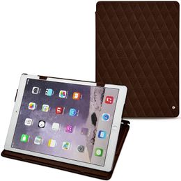 Noreve Lederschutzhülle horizontal (iPad Pro 12.9), Tablet Hülle, Braun