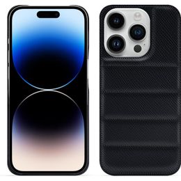 Noreve Lederschutzhülle (Apple iPhone 15 Pro), Smartphone Hülle, Schwarz