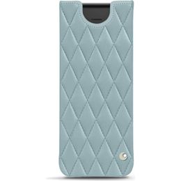 Noreve Lederschutzhülle (Samsung Galaxy Z Fold2), Smartphone Hülle, Blau