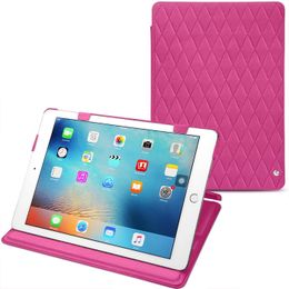 Noreve Lederschutzhülle horizontal (iPad Pro 9.7 2016 (1. Gen)), Tablet Hülle, Rosa