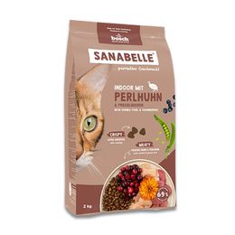 Sanabelle Indoor mit Perlhuhn 8 kg