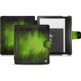 Noreve Lederschutzhülle Wallet (Kindle Oasis 2017), eReader Zubehör, Grün