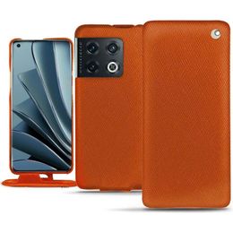 Noreve Lederschutzhülle vertikal (OnePlus 10 Pro), Smartphone Hülle, Orange