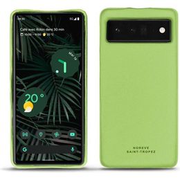 Noreve Lederschutzhülle (Google Pixel 6 Pro), Smartphone Hülle, Grün