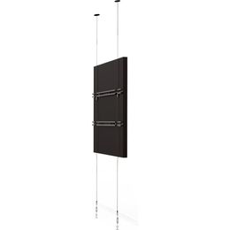 Peerless DSF265P Kabelmontage vom Boden bis zur Decke, Digital Signage Zubehör, Silber