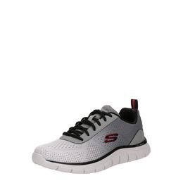 Skechers Sneaker 'Track Ripkent' Herren Gr&ouml;&szlig;e 39 grau / dunkelgrau / rot