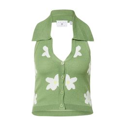 Daisy Street Knitted Top female Green size S
