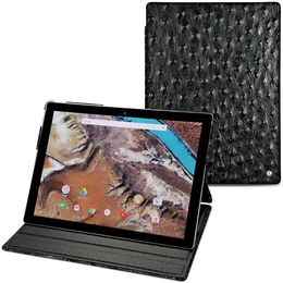 Noreve Lederschutzhülle vertikal (Pixel C), Tablet Hülle, Schwarz