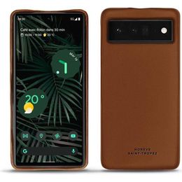 Noreve Lederschutzhülle (Google Pixel 6 Pro), Smartphone Hülle, Braun