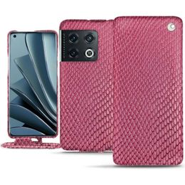 Noreve Lederschutzhülle vertikal (OnePlus 10 Pro), Smartphone Hülle, Rosa