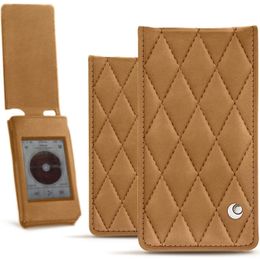 Noreve Lederschutzhülle vertikal, MP3 Tasche + Hülle, Braun