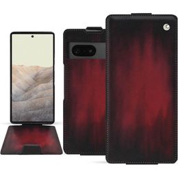 Noreve Lederschutzhülle vertikal (Google Pixel 7), Smartphone Hülle, Rot