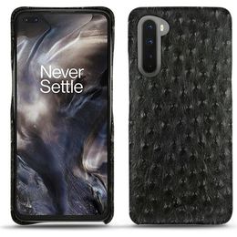 Noreve Lederschutzhülle (OnePlus Nord), Smartphone Hülle, Schwarz
