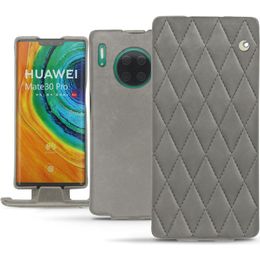 Noreve Lederschutzhülle vertikal (Huawei Mate 30 Pro), Smartphone Hülle, Grau