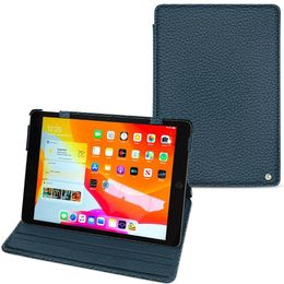 Noreve Lederschutzhülle horizontal (iPad 10.2 2019), Tablet Hülle, Blau