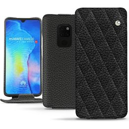 Noreve Lederschutzhülle vertikal (Huawei Mate 20), Smartphone Hülle, Schwarz