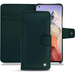 Noreve Lederschutzhülle Wallet (Xiaomi Mi 11 Ultra), Smartphone Hülle, Grün