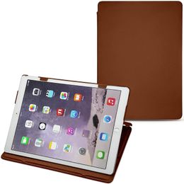 Noreve Lederschutzhülle horizontal (iPad Pro 12.9), Tablet Hülle, Braun
