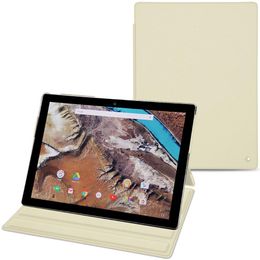 Noreve Lederschutzhülle vertikal (Pixel C), Tablet Hülle, Weiss