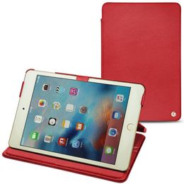 Noreve Lederschutzhülle horizontal (IPad Mini 4), Tablet Hülle, Rot