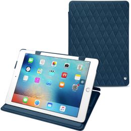 Noreve Lederschutzhülle horizontal (iPad 9.7), Tablet Hülle, Blau