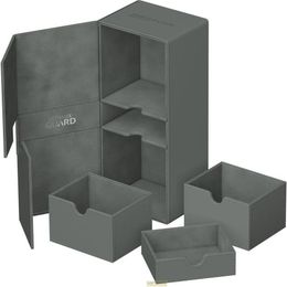 Ultimate Guard Twin Flip'n'Tray 266+ Xenoskin Gris