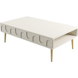 Hanah Home, Couchtisch + Beistelltisch, Lyon (105 x 60 x 33.6 cm)