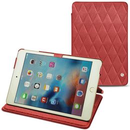 Noreve Lederschutzhülle horizontal (IPad Mini 4), Tablet Hülle, Rot